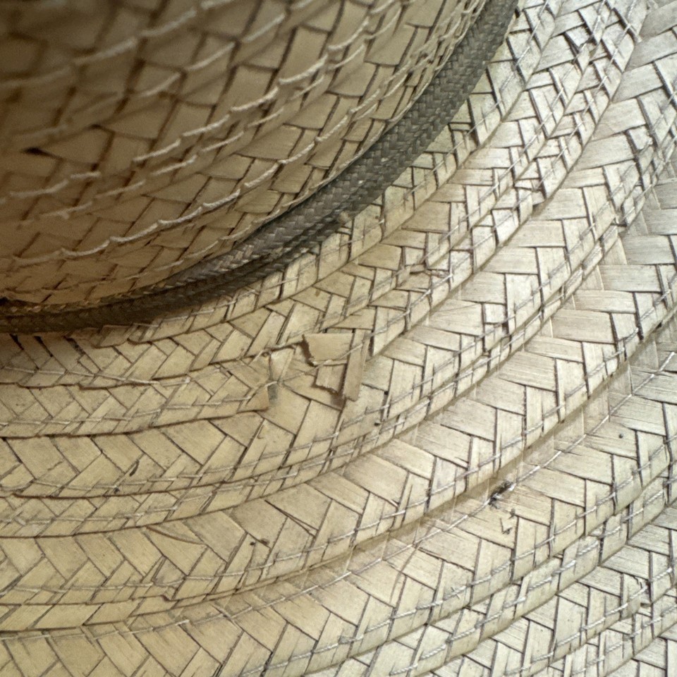 Sahuayo Straw Hat Vaquero Vintage Mexican Cowboy Western Men’s Size 58 ...