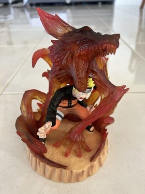 Naruto Nine Tails Statue Figure Banpresto Bandai 2009 - Read ...