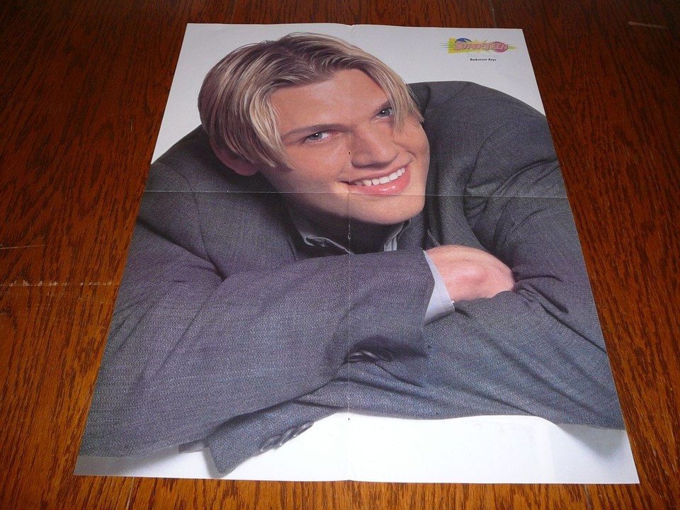 N Sync 'N Sync NSYNC poster Nick Carter centerfold photo Backstreet ...