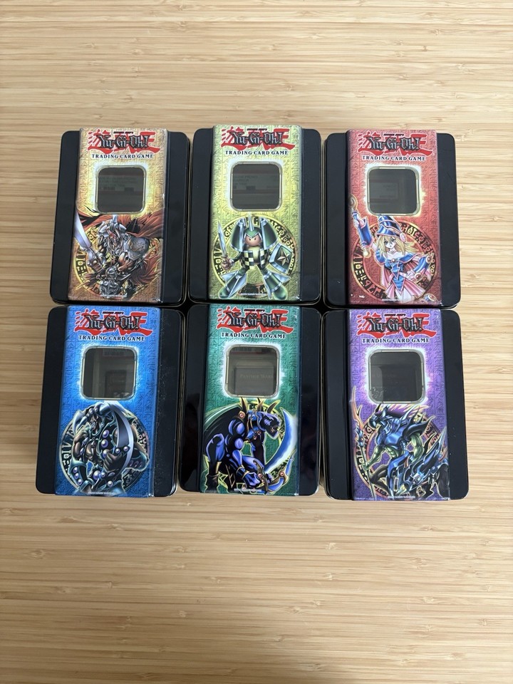 VINTAGE 2005 YU-GI-OH TINS & PSA GRADED LIMTED EDITION MATCH CARDS ...
