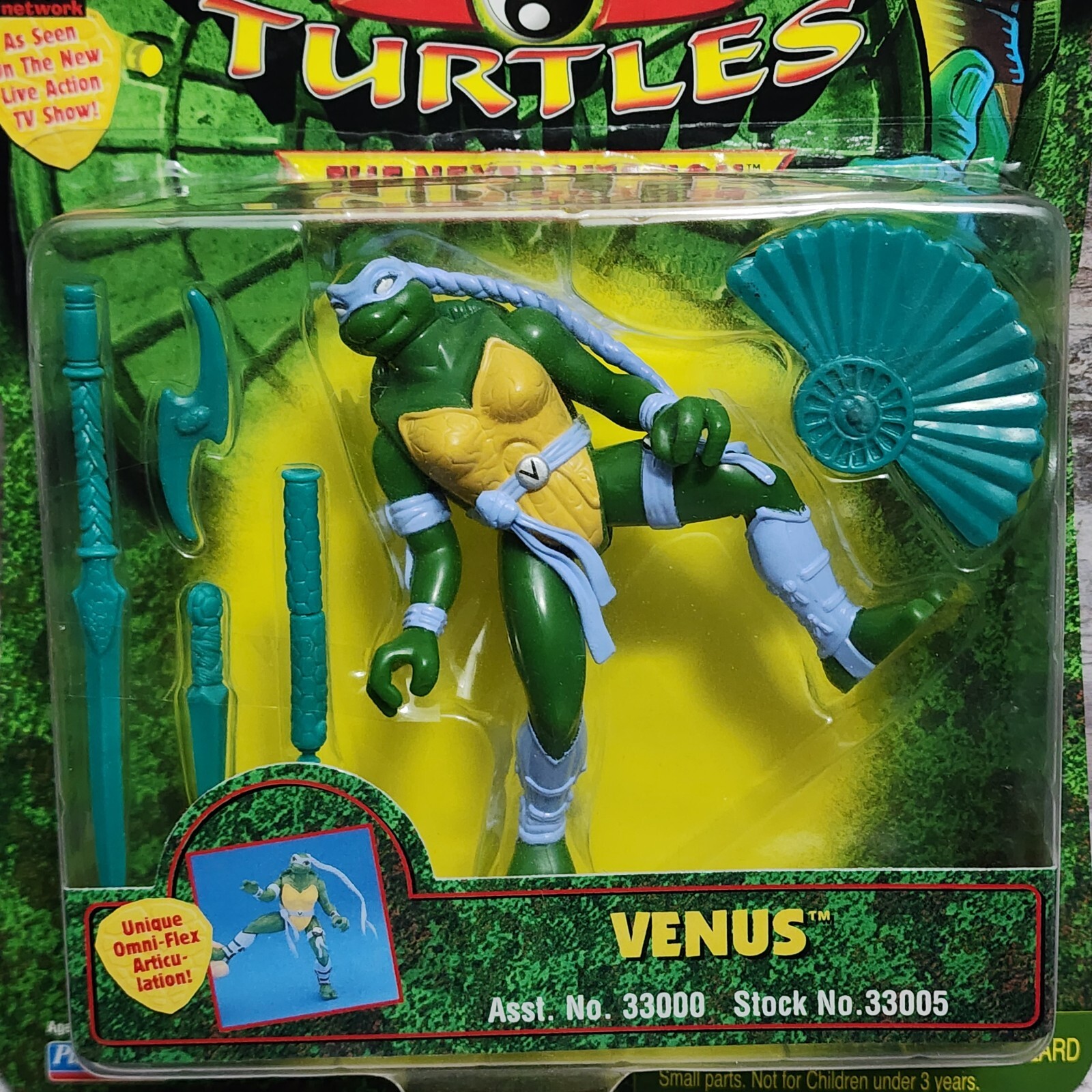 TMNT The Next Mutation Venus 1997 MOC Ninja Turtles Playmates Toys for ...