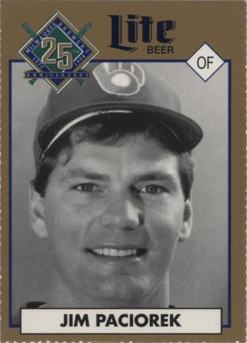 1994 Miller Brewing Milwaukee Brewers 25 Year Commemorative - Jim ...