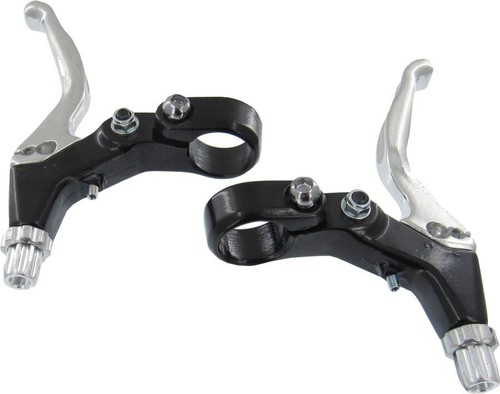 Promax BL-42 MTB Brake Lever Set Black/Silver Canti 2 Finger Free USA ...