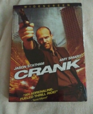 Crank (DVD, 2007, Widescreen Edition) Jason Statham, Amy Smart - Action ...