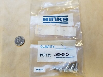 Binks 55-815 Connector/Fitting Screw Pack of 4 | eBay