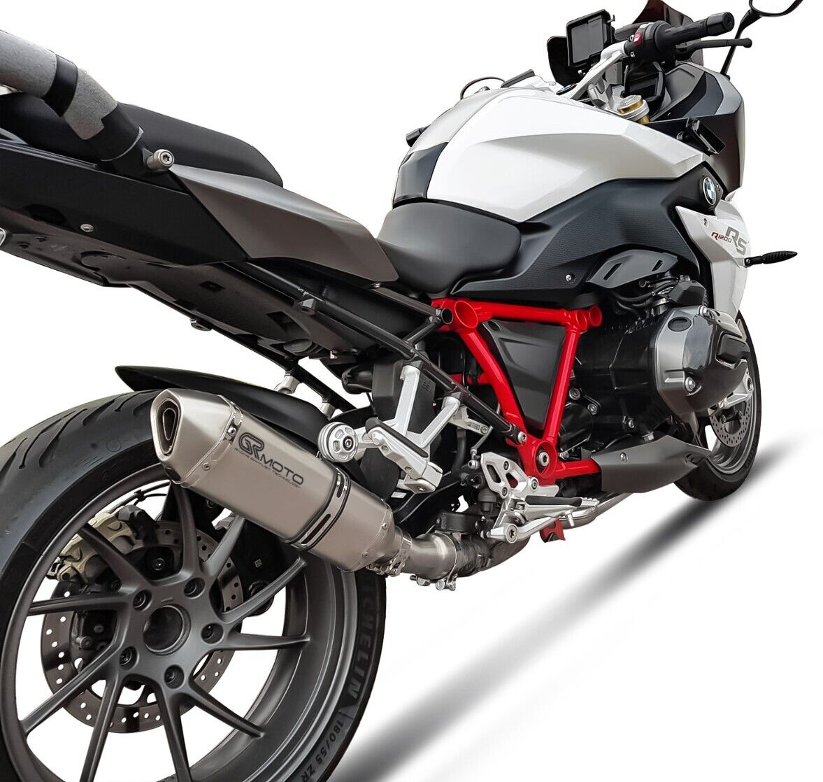 Exhaust for BMW R 1200 R/RS 2015 - 2019 GRmoto Muffler Titanium | eBay