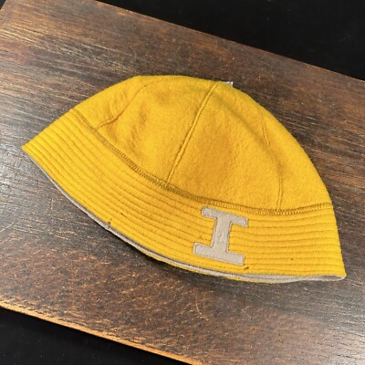Vintage Bucket Hat University of Idaho Iowa Hawkeyes Vandals Wool NCAA ...