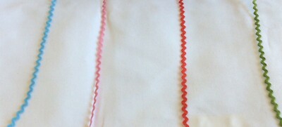 FARMHOUSE FABRICS 13mm RICK RACK- SEVERAL COLORS- 10 YARD INCREMENTS | eBay