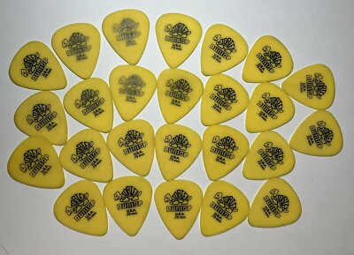 Dunlop .73 mm Yellow Tortex Standard Guitar Pick Lot of 25 count | eBay