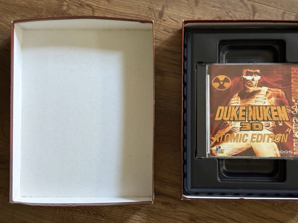 Duke Nukem 3D Atomic Edition Big Box PC Complete Retro DOS Game Rare ...