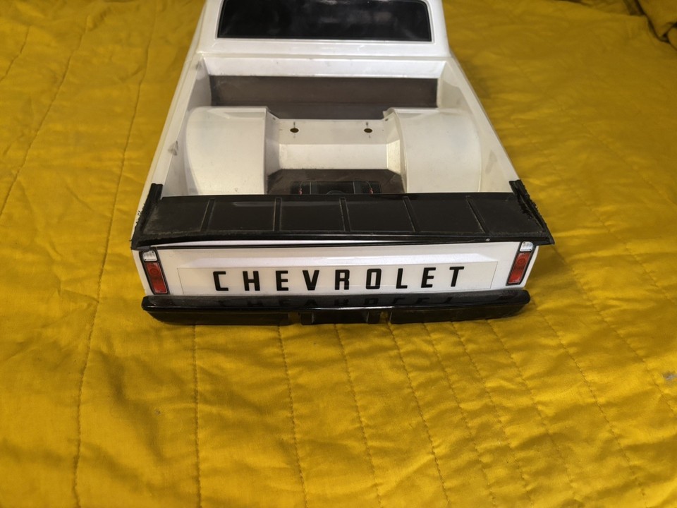 Fits Traxxas Drag Slash Black C10 Chevrolet Painted Body w/ Wing Grill ...
