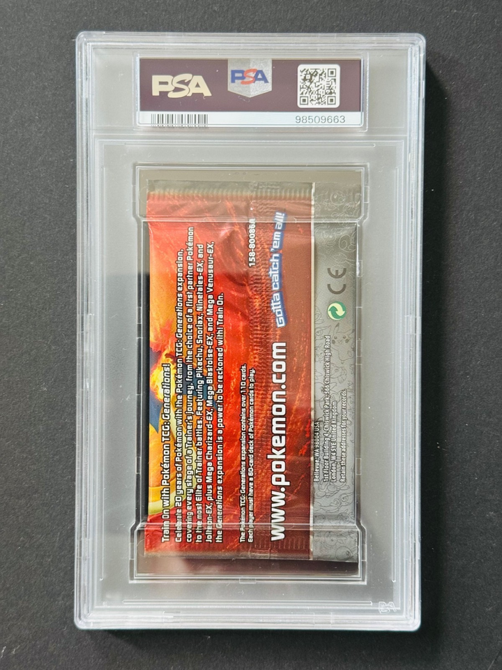 Pokemon 2016 USA / Generations / FOIL / Charizard PSA 9 | eBay
