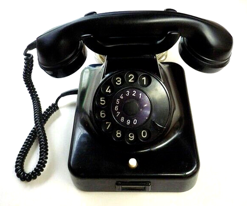Altes Telefon/Fernsprecher mit Wählscheibe W 48 Vintage 60er Jahre ...