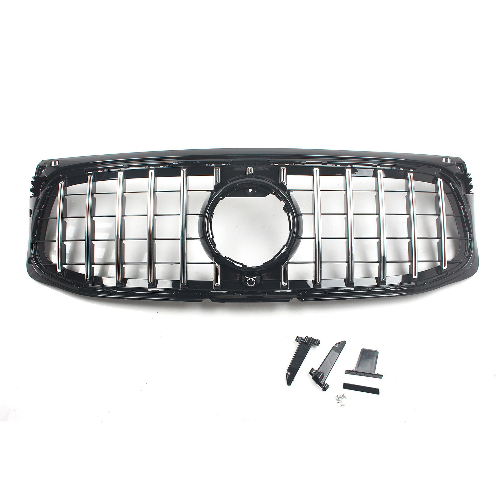 FOR MERCEDES BENZ GLB X247 2020-On FRONT GRILLE CHROME PANAMERICANA GT ...