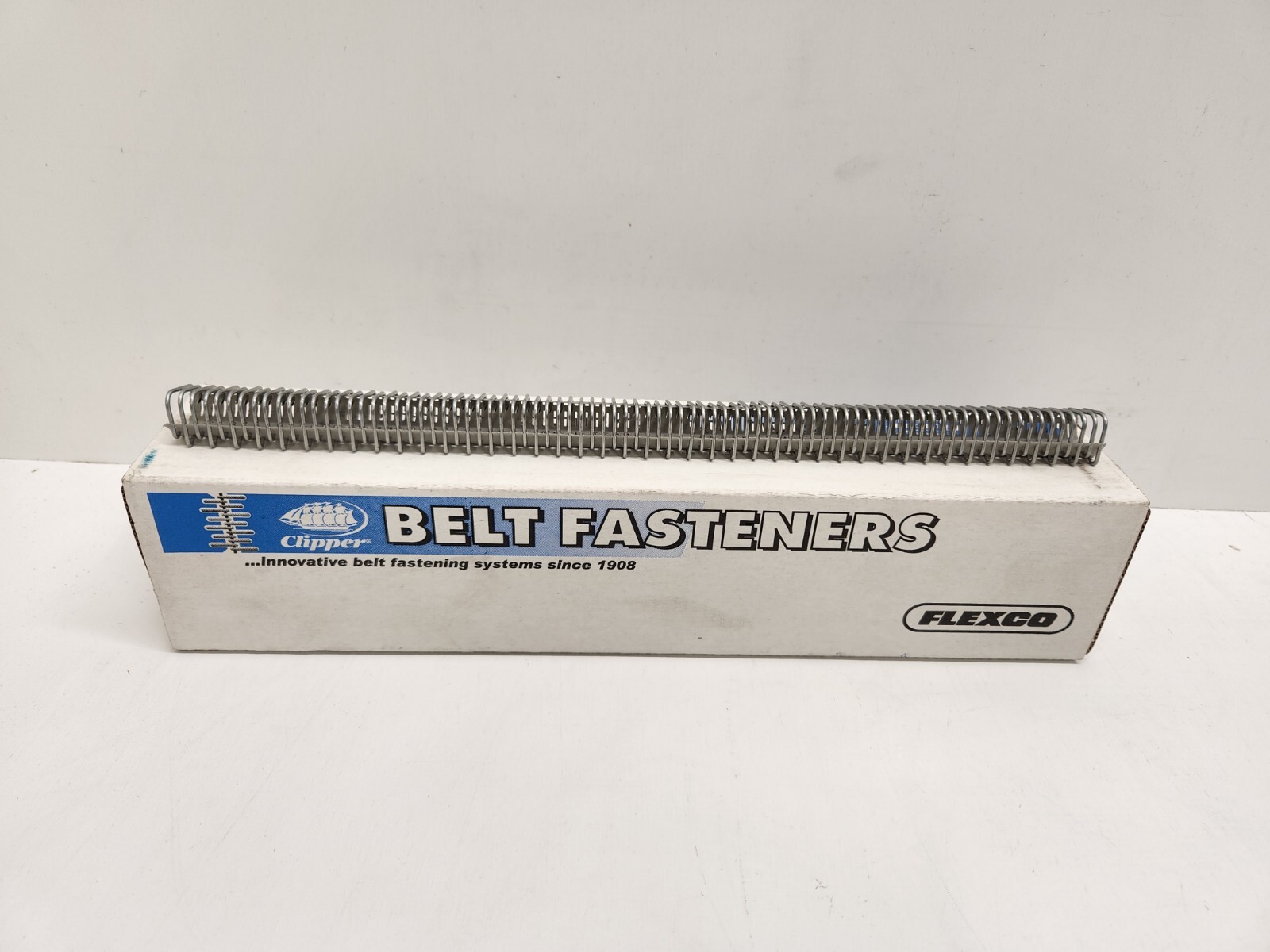 LOT OF (12) NIB! CLIPPER BELT FASTENERS 12" UNIBAR CLIPS W/O PINS 4G ...