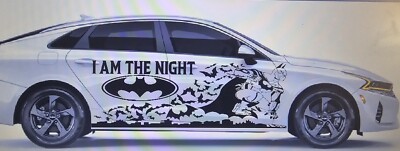 BATMAN GRAPHIC VINYL DECAL TRUCK CAR SIDES | eBay