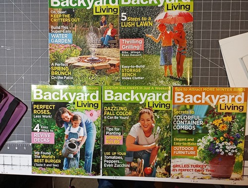 Backyard Living Magazines 2005 Lot of 5-Home Landscaping Ideas | eBay