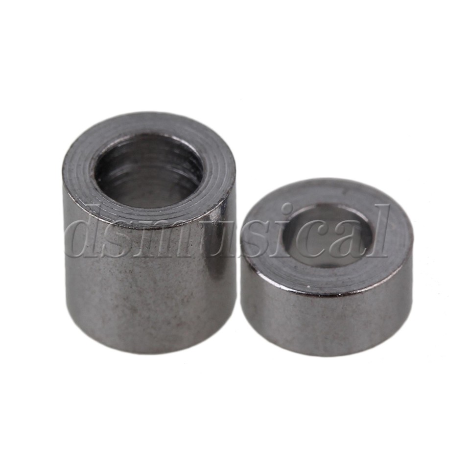 40pcs Chrome Color Guitar String Tree Guide Retainer Spacer Screw | eBay