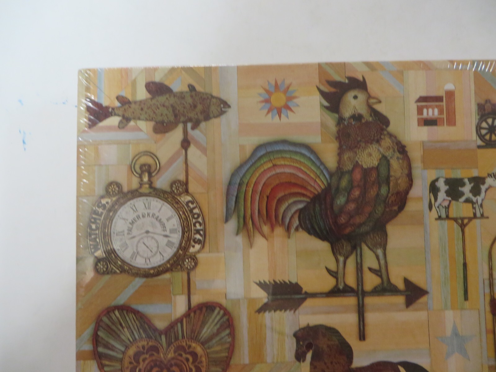 Springbok 500 Jigsaw Puzzle Weathervanes Vtg 1987 Hallmark Schneeberg ...