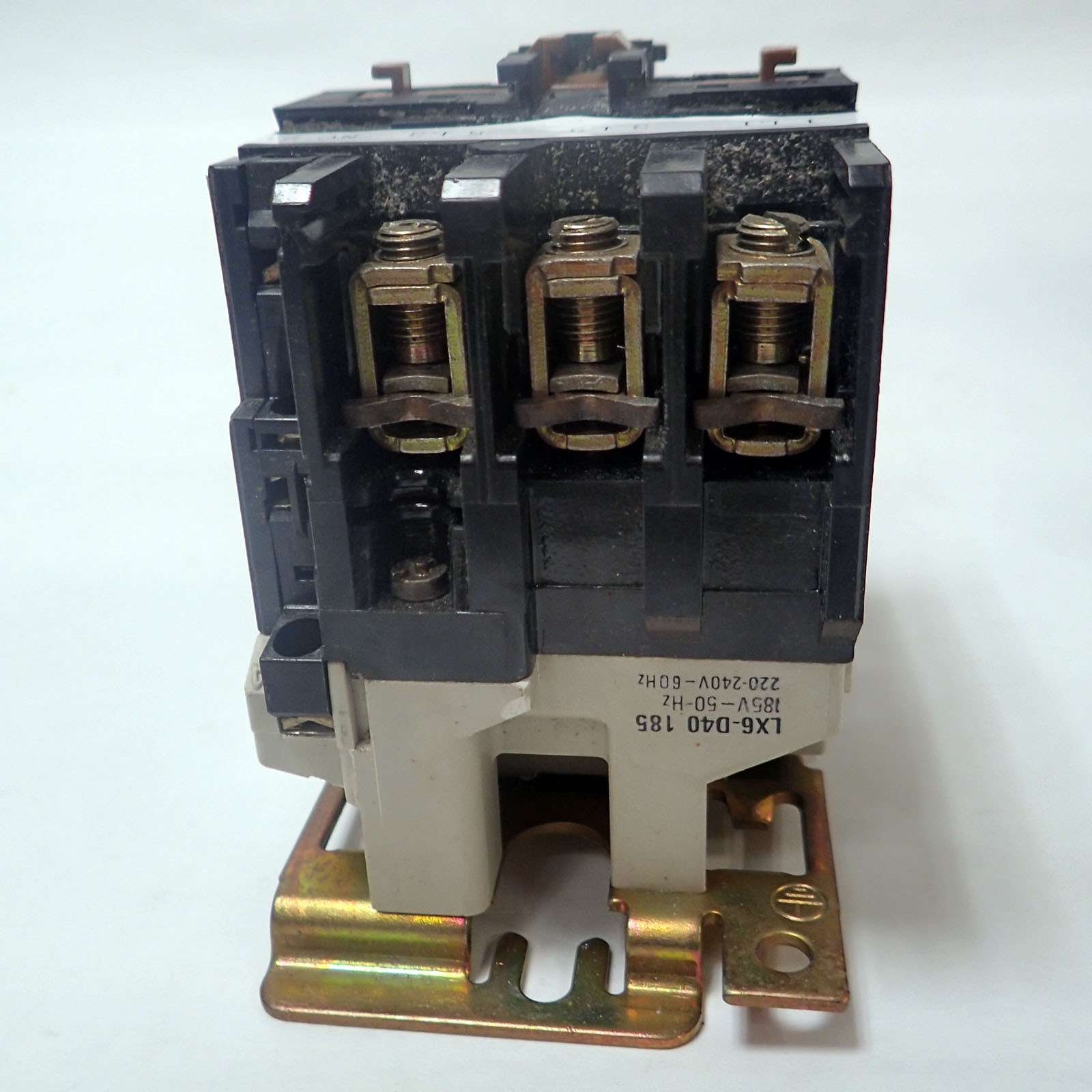 TELEMECANIQUE LC1-D503 80A CONTACTOR WITH LX6-D40 185 240VAC COIL ...