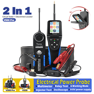 Electric Circuit Tester Power probe Oscilloscope Fuel Injector Tester ...