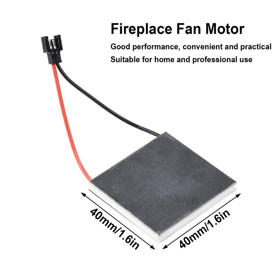 2Pcs Fireplace Fan Generator Sheet Fireplace Fan Motor Stove Oven5384 ...