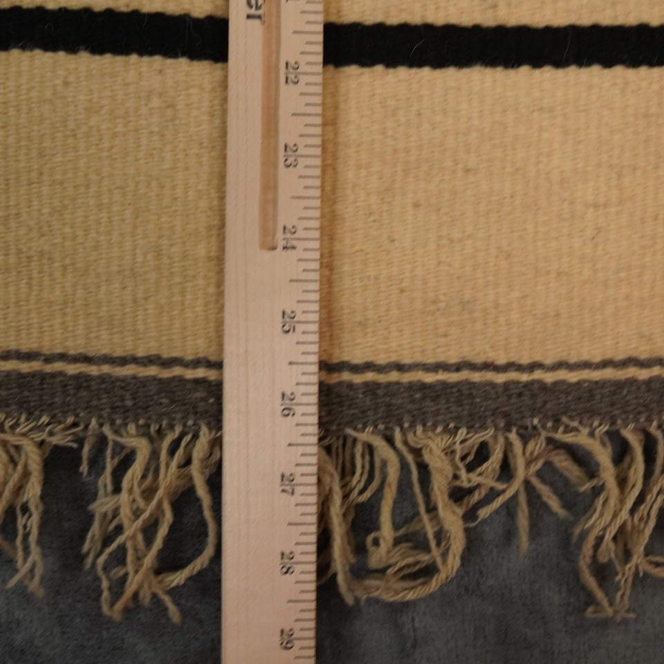 VTG Zapotec Oaxaca Handwoven Wool Gabán Vest Aztec Warrior Greca Band ...