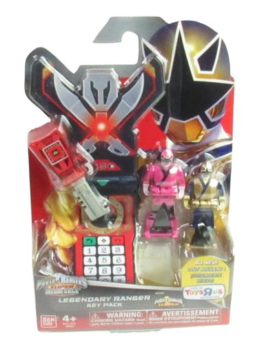 Power Rangers Super Megaforce Key Pack Red Pink Gold SAMURAI #38316 NIP ...