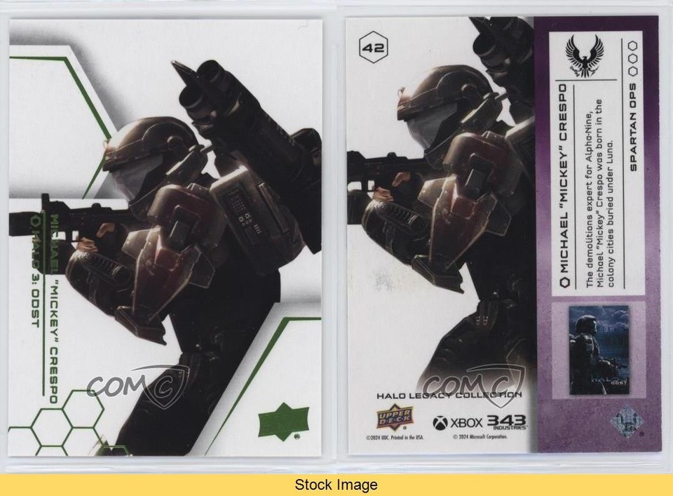 2024 Halo Legacy Collection Spartan Ops Michael Mickey Crespo #42 READ ...