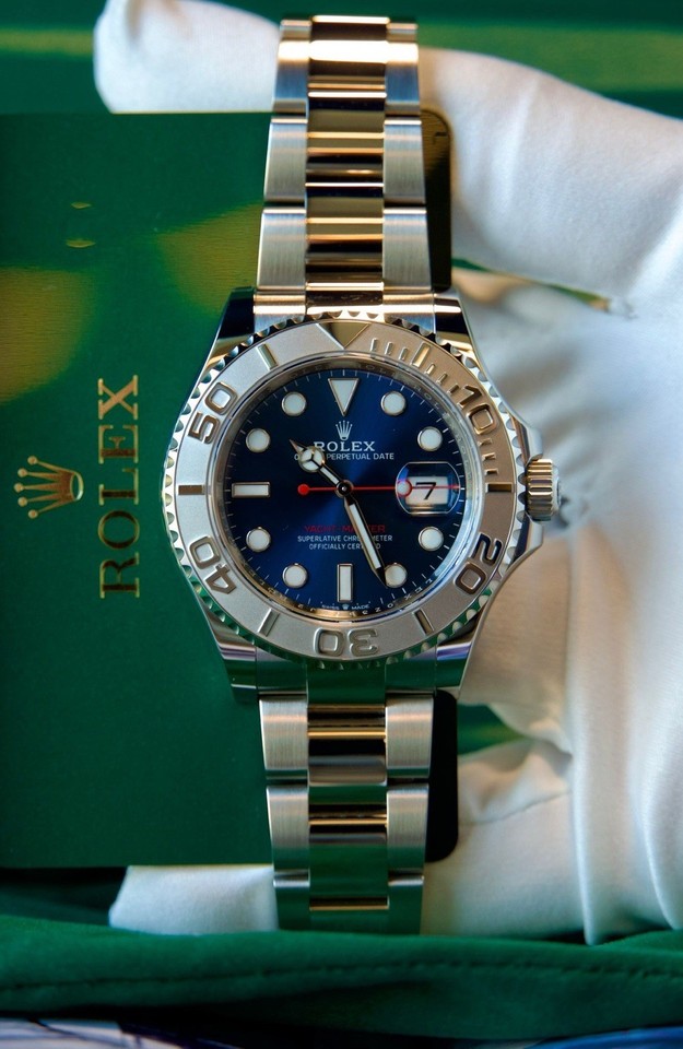 Rolex Yacht-Master 40 “Captain America” COMPLETE SET 126622 | eBay