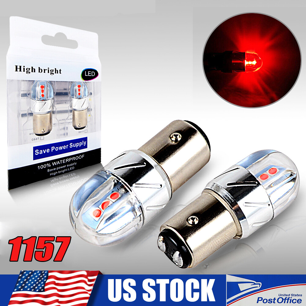 Fits Chevrolet Chevelle 1964-1973 1157 LED Tail Turn Signal Lamp Red ...