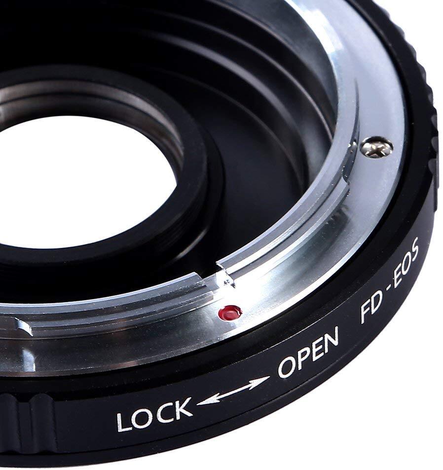 K&F Concept FD to EOS Adapter Lens Mount Adapter for Canon FD FL Lens ...