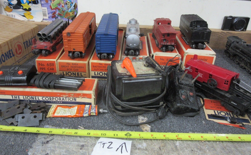 Lionel Train 2036 locomotive Engine Tinder Caboose Tank Car 027 ...