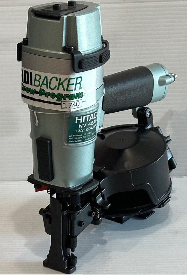 Hitachi NV45AB2H Hardi Backer Nailer W/ Power Pack Head | eBay