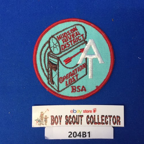 Boy Scout Hudson River District Appalachian Trail Operation Lost Patch ...