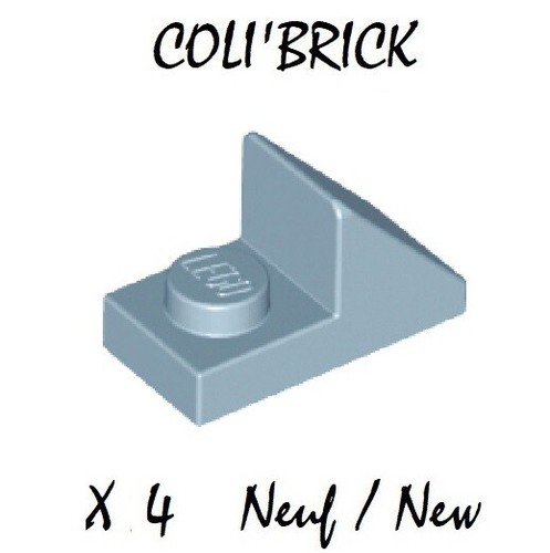 LEGO 92946 - 4x Brick / Slope 45 2x1 with cutout - Sand Blue - 15672 ...