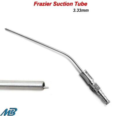 Frazier Suction Tube 3.33mm Cleaning Aspirator Surgical Medical ...