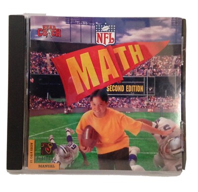 Math CD-ROM Program For Kids- Age 8-12 NFL Second Edition | eBay