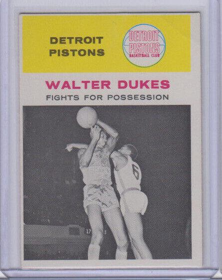 1961-62 Fleer - #50 Walter Dukes for sale online | eBay