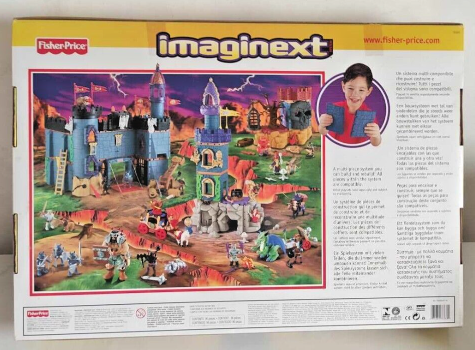 VERY RARE 2002 FISHER PRICE IMAGINEXT BATTLE CASTLE KNIGHTS NEW SEALED ...