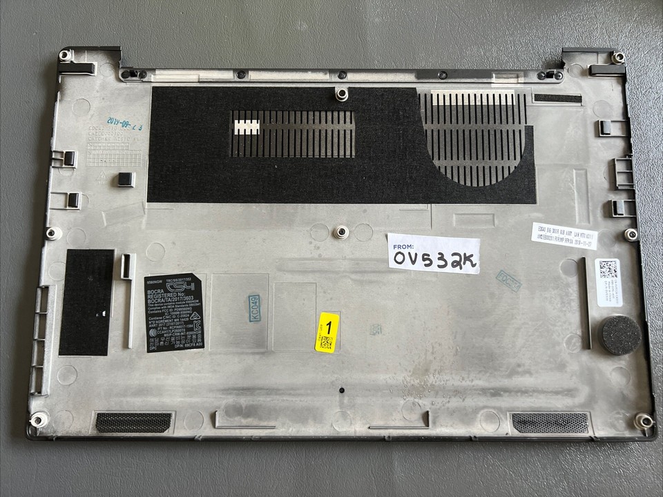 GENUINE DELL LATITUDE 7400 LAPTOP BOTTOM BASE CASE COVER V532K 0V532K ...
