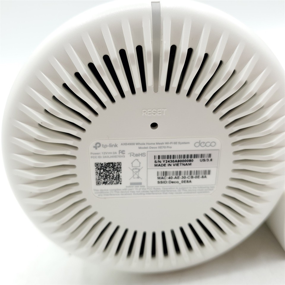 TP-Link Deco AXE4900 Tri-Band WiFi 6E Mesh WiFi Router (Deco XE70 Pro ...