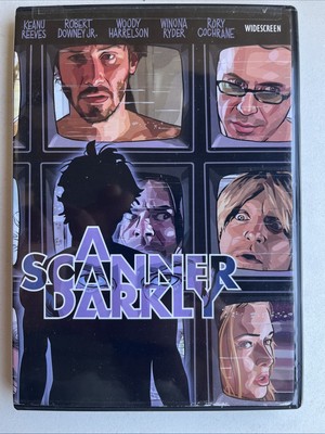 A Scanner Darkly DVD Keanu Reeves DISC ONLY NO TRACKING | eBay