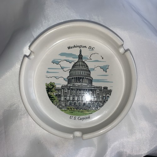 US capital Washington DC Building Vintage Ceramic Ashtray | eBay UK