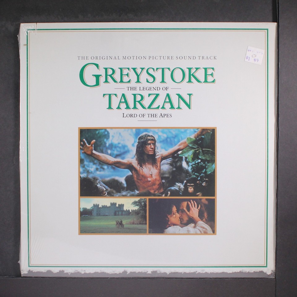 SOUNDTRACK: greystoke, the legend of tarzan WB 12" LP 33 RPM Sealed ...