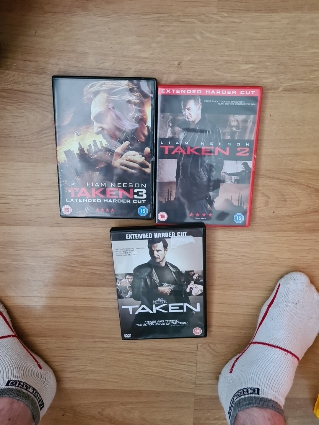 Taken 1-3 Collection (Box Set) (DVD, 2015) Action Adventure Thriller ...