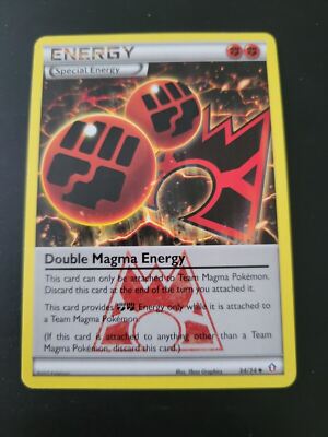 Pokemon TCG Card 2015 Double Crisis - Double Magma Energy 34/34 | eBay