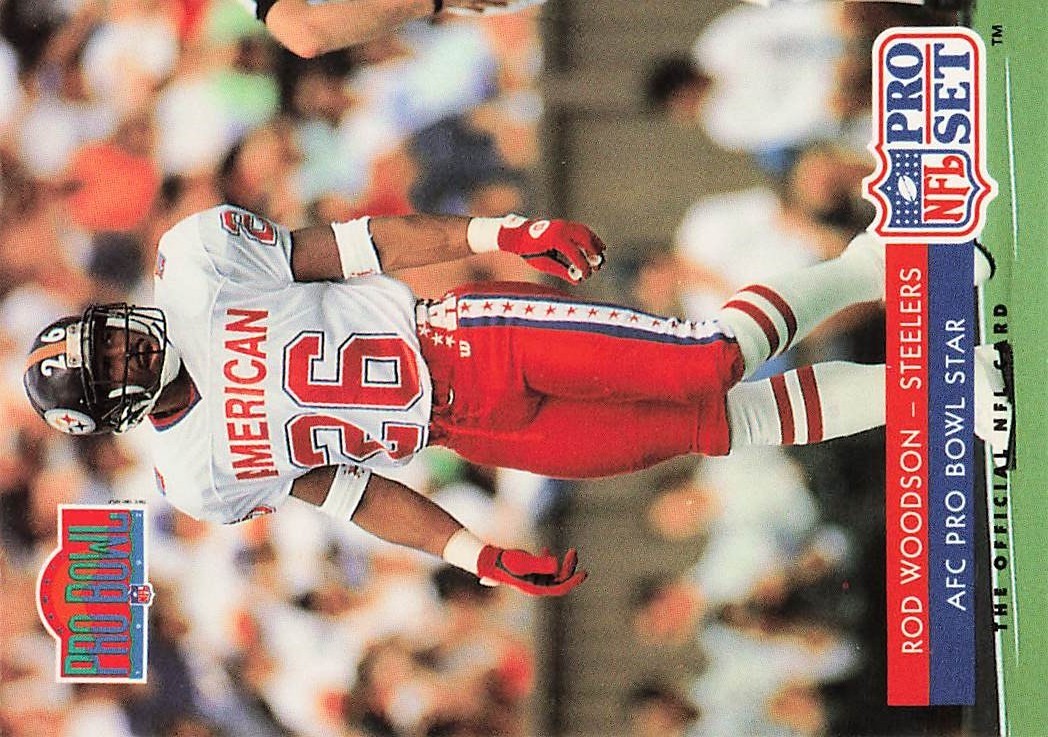 Rod Woodson Pro Bowl 1992 NFL ProSet Football Card #399 | eBay