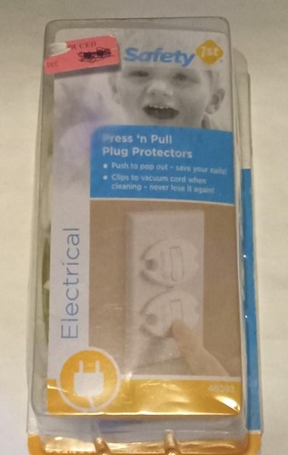 Safety 1st Press 'n Pull Electrical 36-Pack Plug Protectors #48393 ...