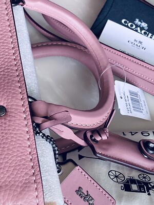 NWT COACH DUSTY ROSE MIXED LEATHERS ROGUE 30 23755 | eBay NWT COACH DUSTY ROSE MIXED LEATHERS ROGUE 30 23755 | eBay